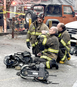 Blaze destroys 2 buildings | News, Sports, Jobs - Altoona Mirror